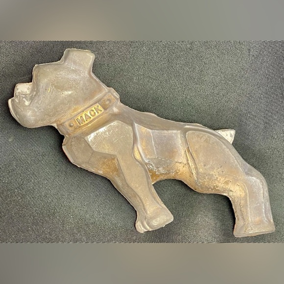 Other | Vintage Mack Truck Bulldog Ornament Half Dog Emblem 4mr2158 ...